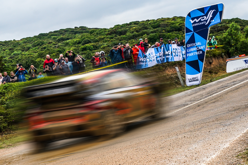 WRC Sardinia 2023 celebrates 50th Wolf Power Stage