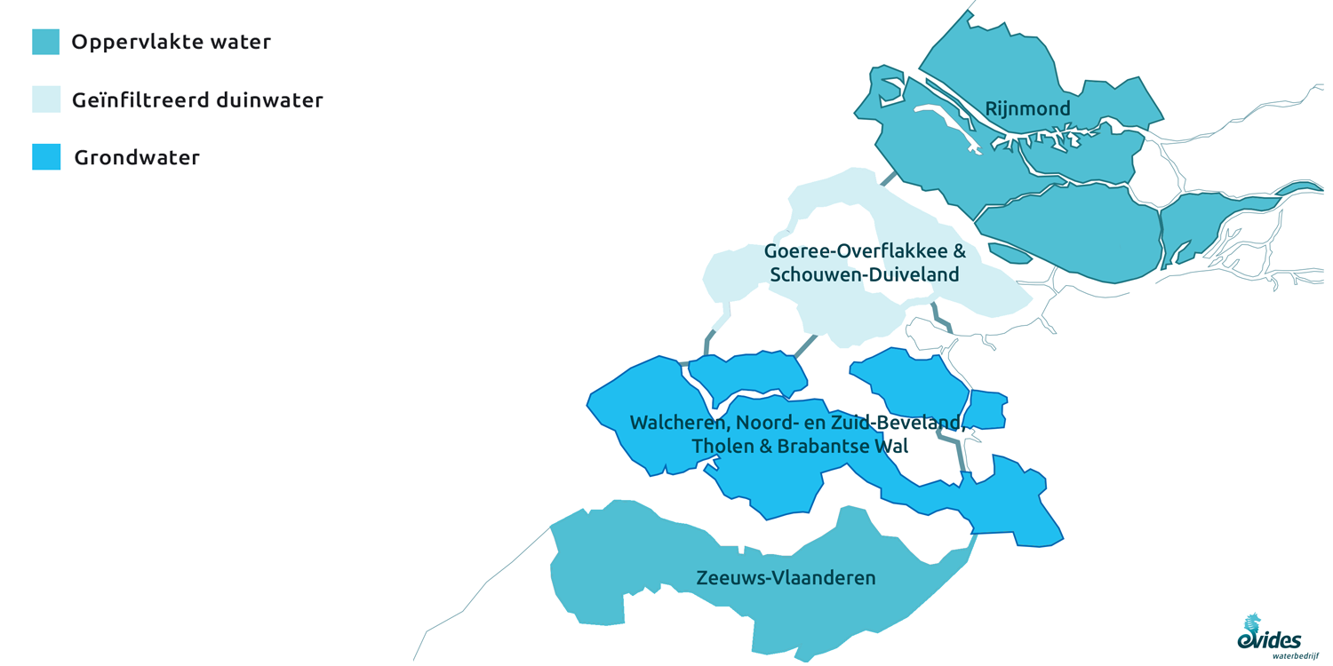 Waar komt uw drinkwater vandaan? - Evides Drinkwater