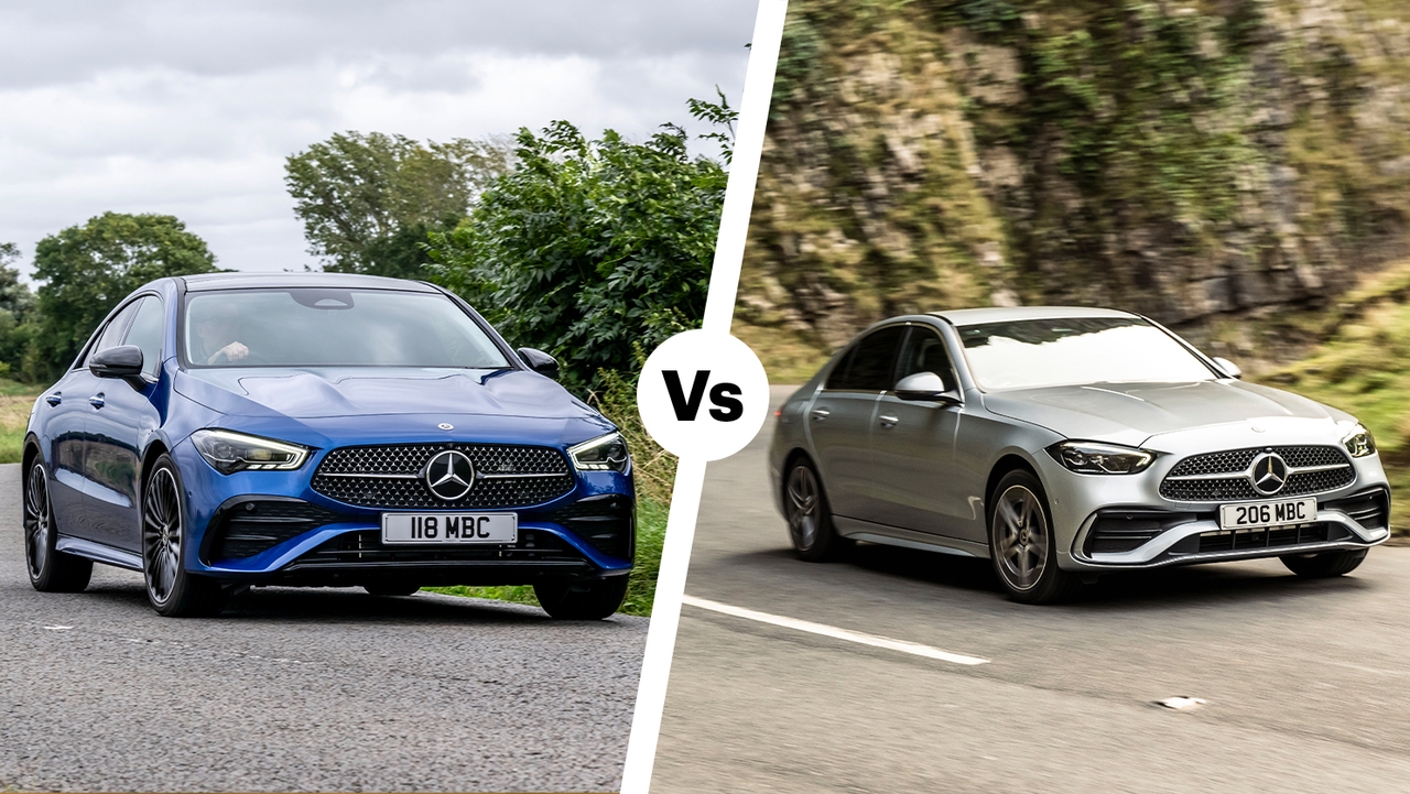 Mercedes CLA vs C-Class – which is best? | Motorpoint