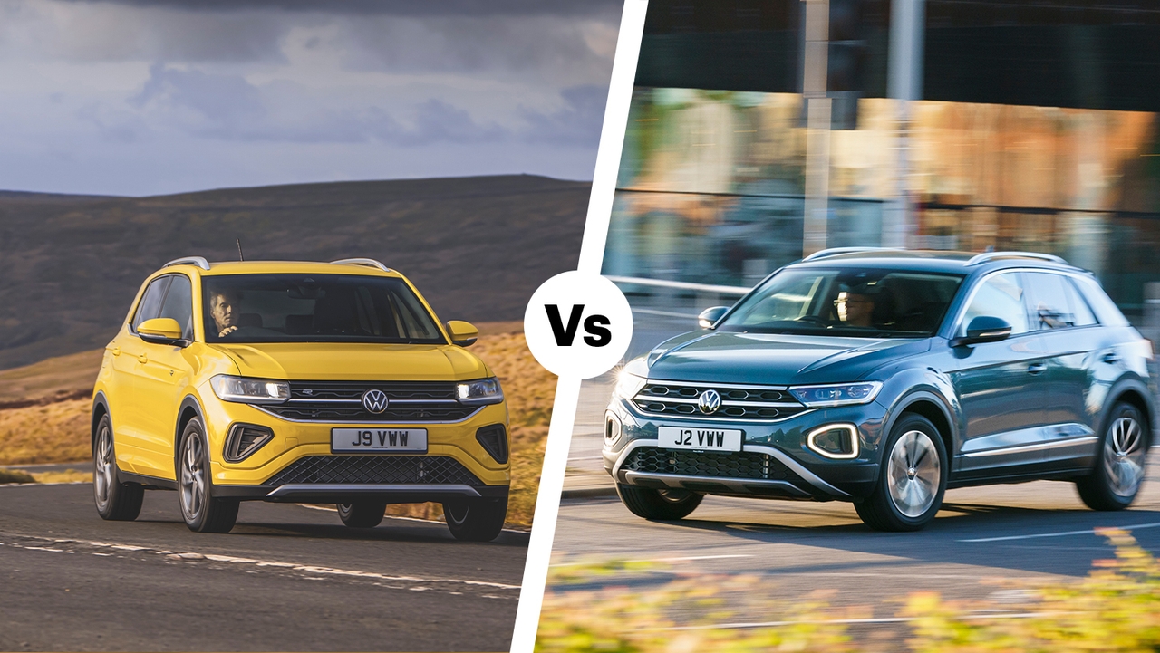 Volkswagen T-Cross vs T-Roc – which is best? | Motorpoint